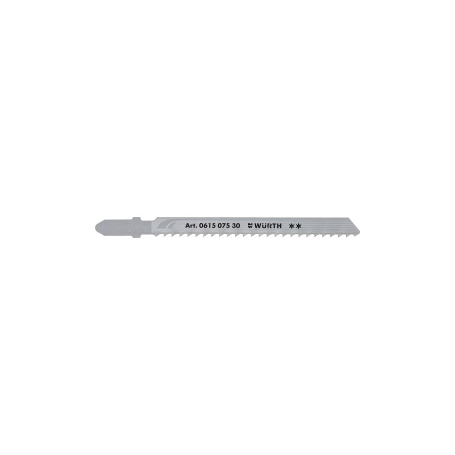 Construction Jigsaw Blade Set T Shank Design 75mm Working Length Wurth ...