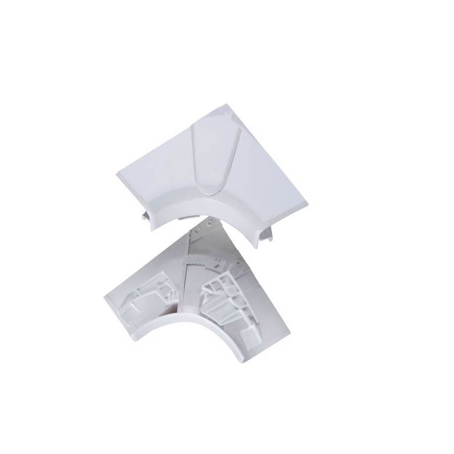 DLP PVC 50x150mm Trunking Internal Bend | Adjustable 80°-100° Angle ...