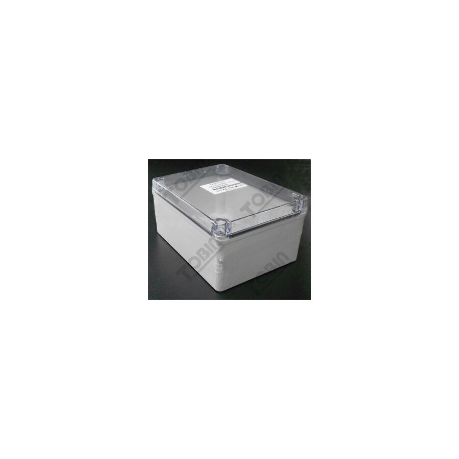 Polycarbonate Enclosure Box | IP66 Rated | Screw Mount Lid | Grey Body ...
