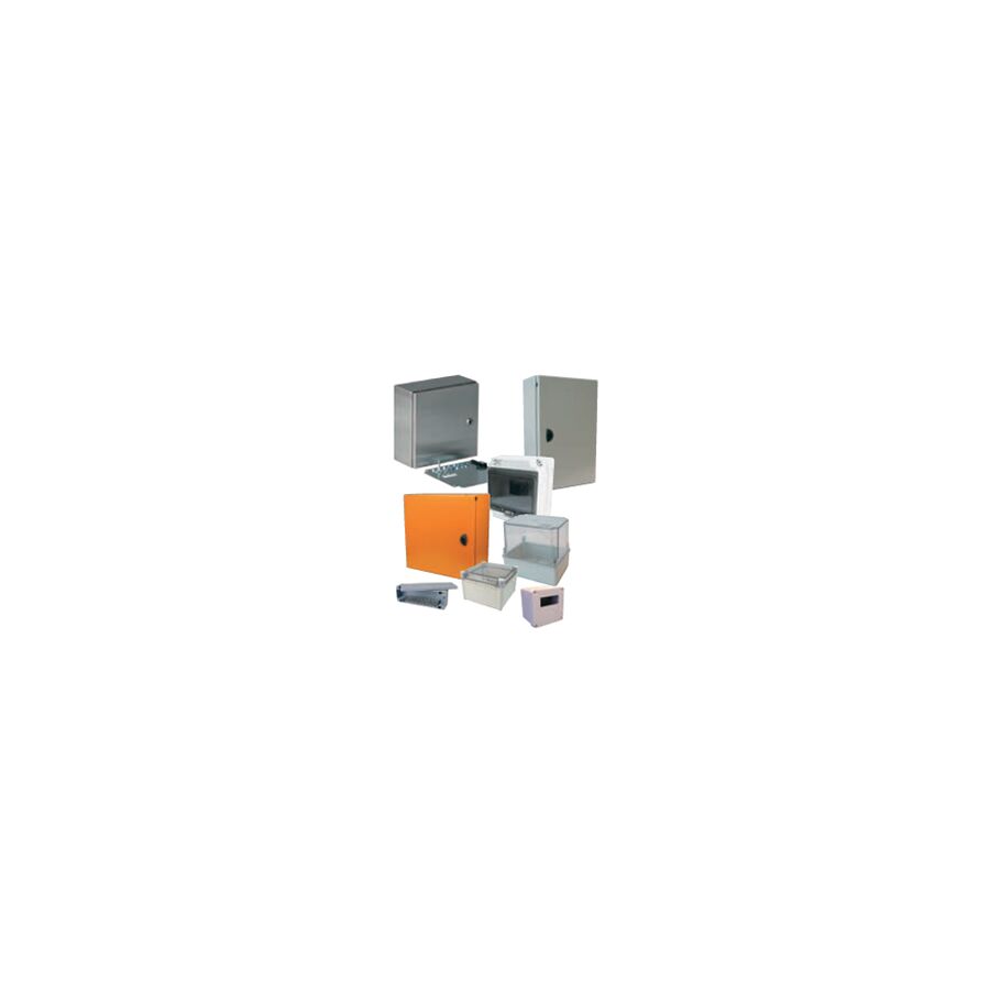 Mild Steel Electrical Enclosure X15 | IP65 Rated | Orange Powder-Coated ...