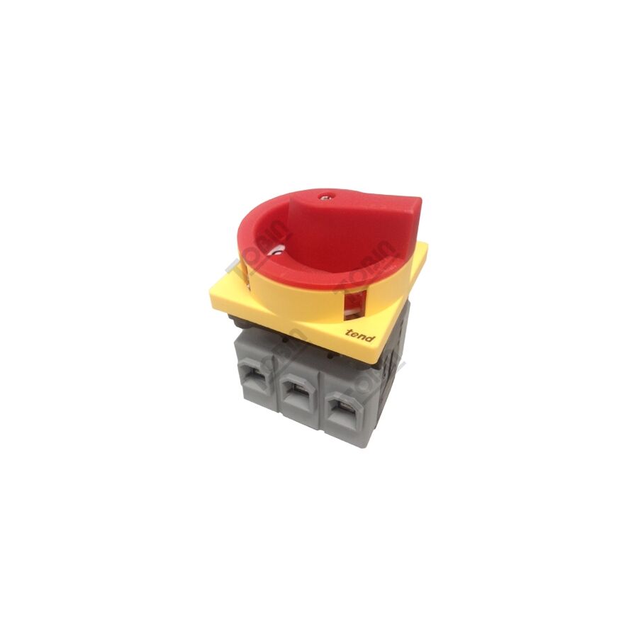 Isolator Panel Mount IP65 63A 3 Pole | Padlockable Safety | Dust ...