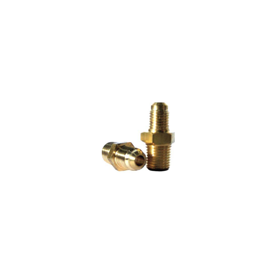 3/8 MSAE x 1/4 MNPT Brass Union Fitting | Corrosion Resistant | Easy ...