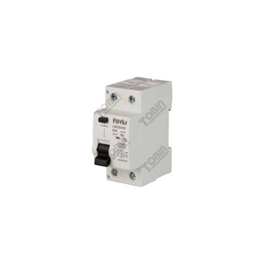RCD EUREKA 2 Pole 63A 30mA Type A | Type A for AC & DC Detection ...