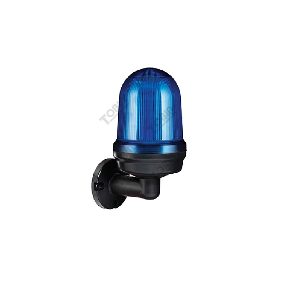 Warning Light IP65 Blue 80dB Alarm 12-24VDC Tobin - Q100LW-BZ-12-24B