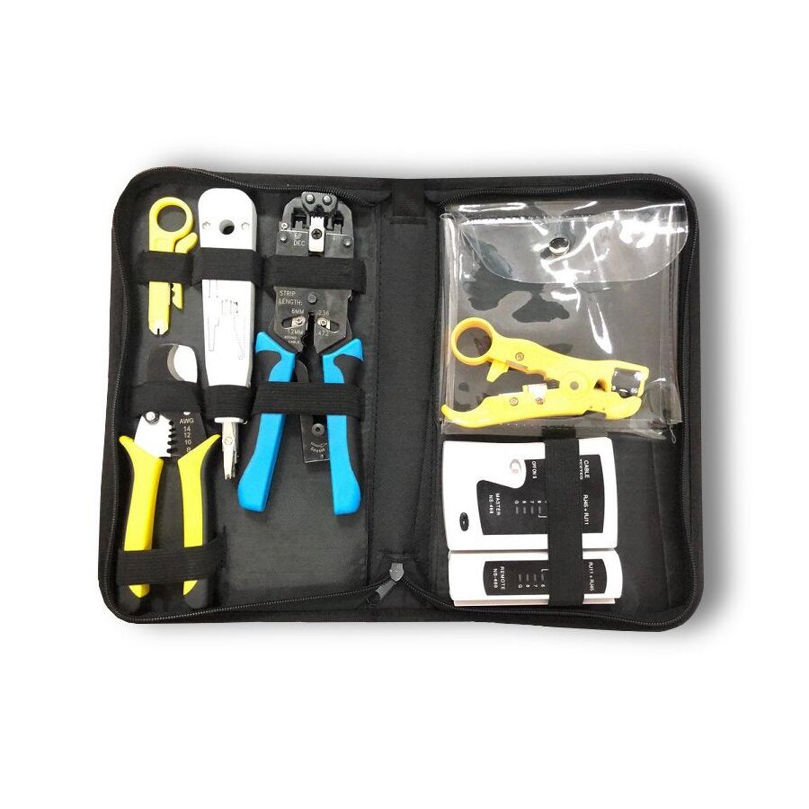 Professional Network Cable Installation Tool Kit | Includes Stripper ...