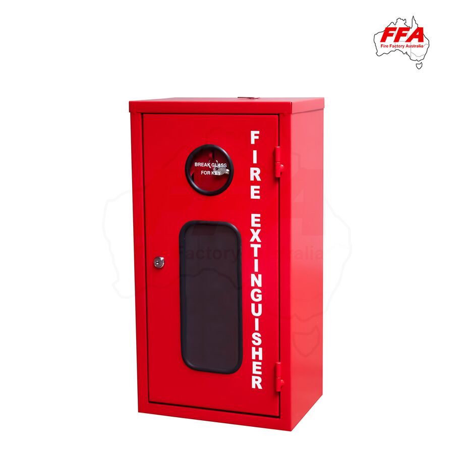 Metal Lockable Fire Extinguisher Cabinet | Durable Metal Construction ...
