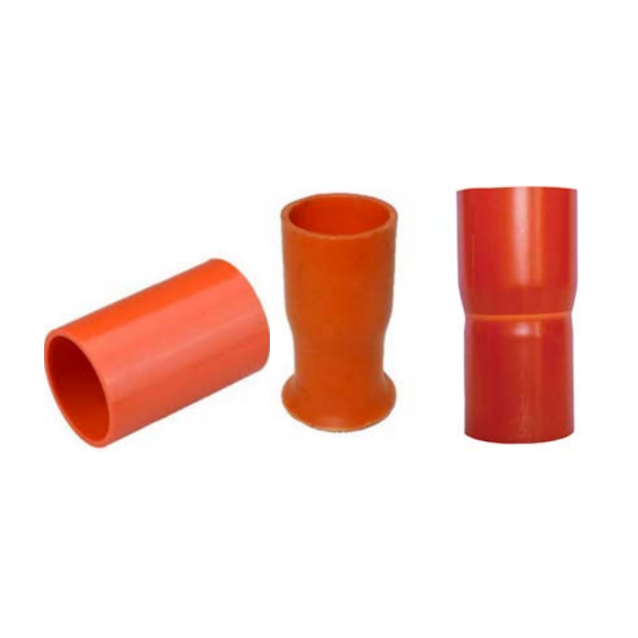 150mm HD Conduit Coupling | Durable HDPE Construction | Bright Orange ...