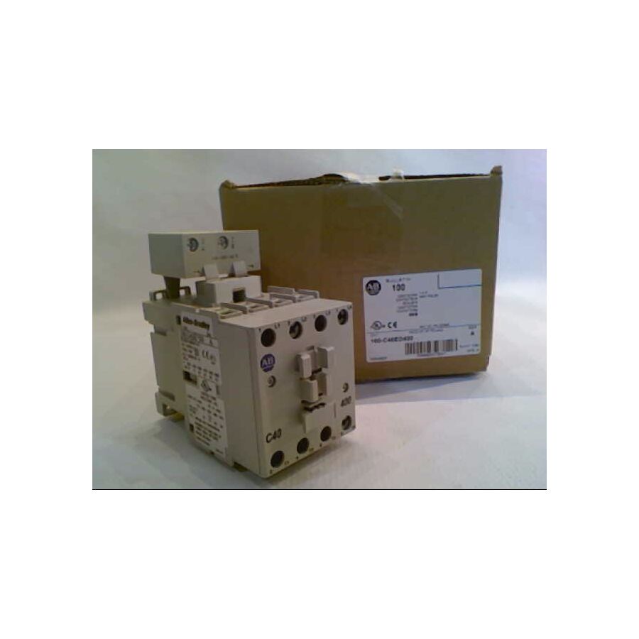 Allen-Bradley 100C40ED400 40A IEC Contactor with 110V DC Electronic ...