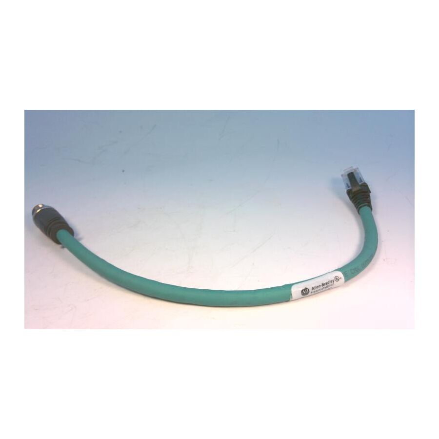 Allen-Bradley 1585DM4TBJM0M3 Ethernet Cable Micro D-Code QD Style ...