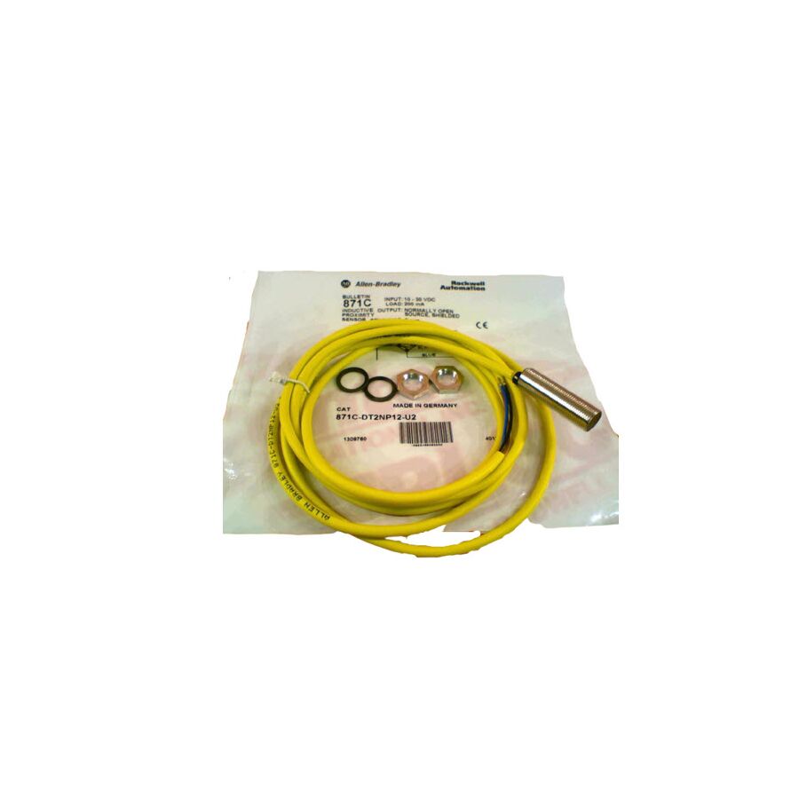 Allen-Bradley 871CDT2NP12U2 Miniature Inductive Sensor - 871CDT2NP12U2