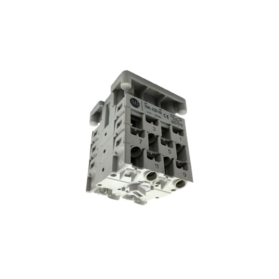20A 3 Pole Load Switch Changeover Switch Front Mounting Allen-Bradley ...