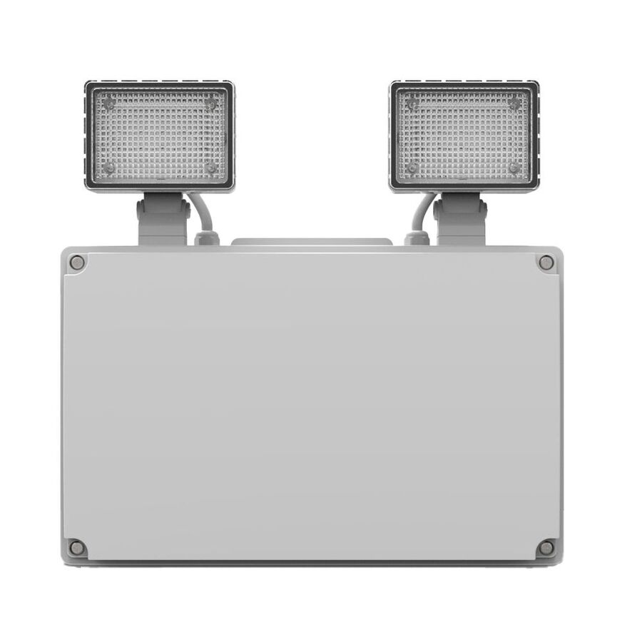 Twin LED Emergency Floodlight | 1000 Lumens | Low Standby Power | High ...