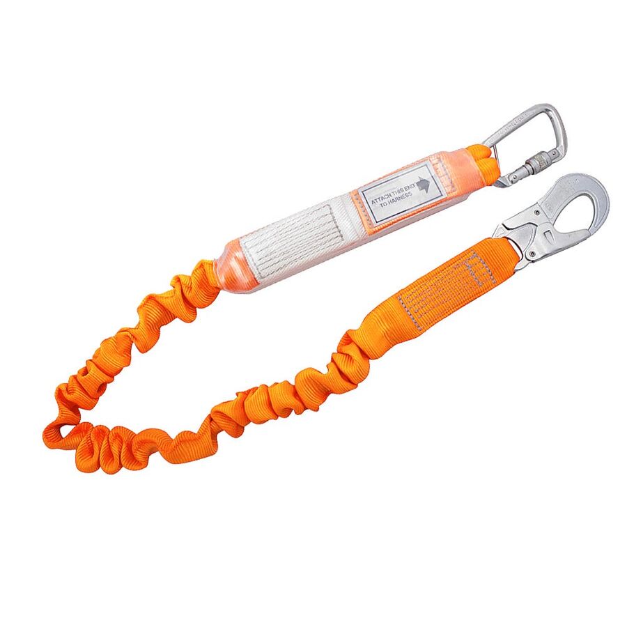 Elastic Fall Arrest Lanyard 2M Extended Length | Flexible Design ...