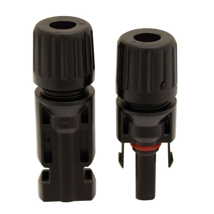 MC4 M/F Line Mount Connectors | 30A Current Rating | UV Stabilised ...