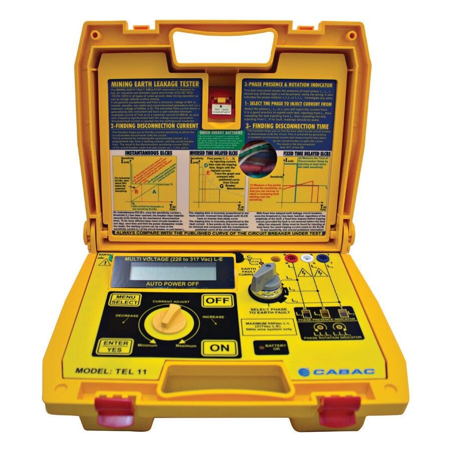 Three Phase RCD Tester | 100V to 500V Operating Voltage | Impact ...
