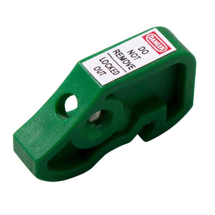 CB Lockout Mini Green | Durable Plastic | 8mm Padlock Hole | Maximum ...