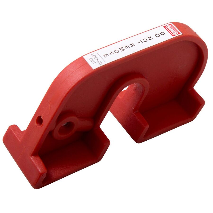 CB Lockout Large Uni Red | Durable Plastic | Fits 1 to 4 Pole Circuit ...