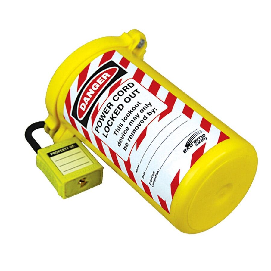 Plug and Hose Lockout | Durable Plastic | Quick Application | Includes ...