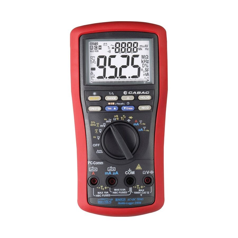 Professional Digital Multimeter Data Logger | True RMS | IEC61010 CATIV ...