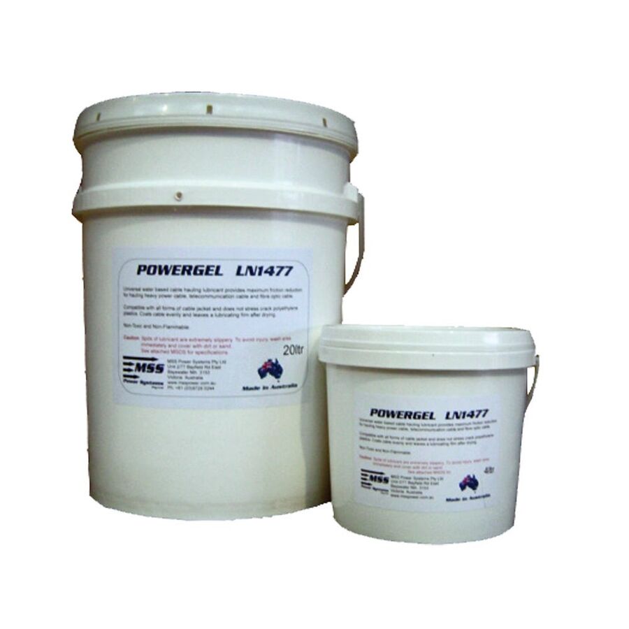 Powergel Cable Hauling Lube | Water-Based Formula | Non-Toxic & Non ...