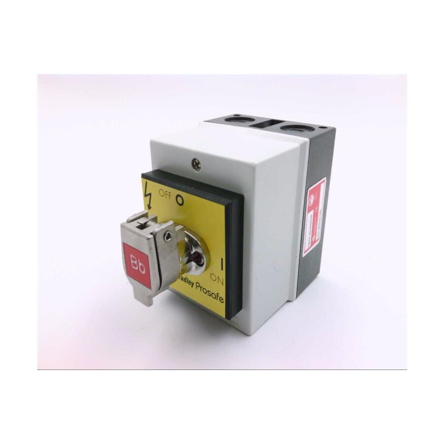 Trapped Key Interlock Rotary Switch 4 Normally Open Contacts 20A Rated ...