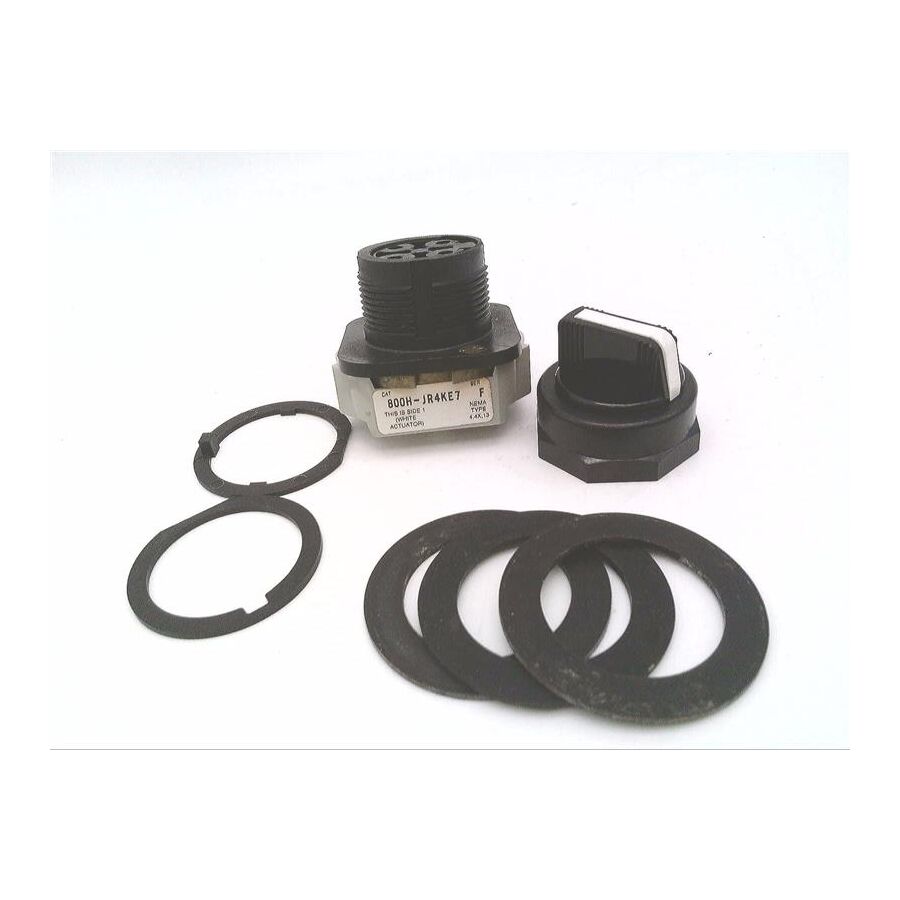30mm Selector Switch 3 Position Knob Spring Return from Left Allen ...
