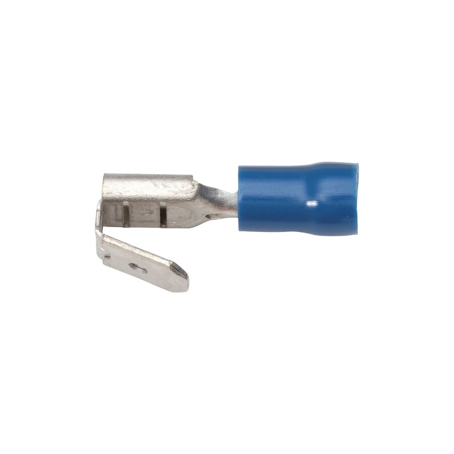 Crimp Cable Lug Push Connector | PVC Insulated | 600V AC Rated | Blue ...