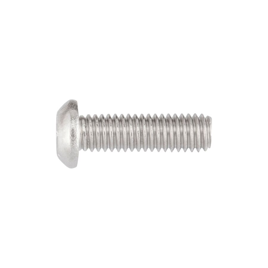 Stainless Steel Button Head Screw M3x8 | Hexagon Socket Drive | ISO ...