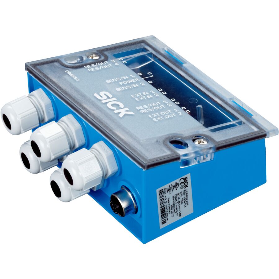 Sensor Connection Device CDB650-204 | IP65 Enclosure | 17-Pin M12 ...