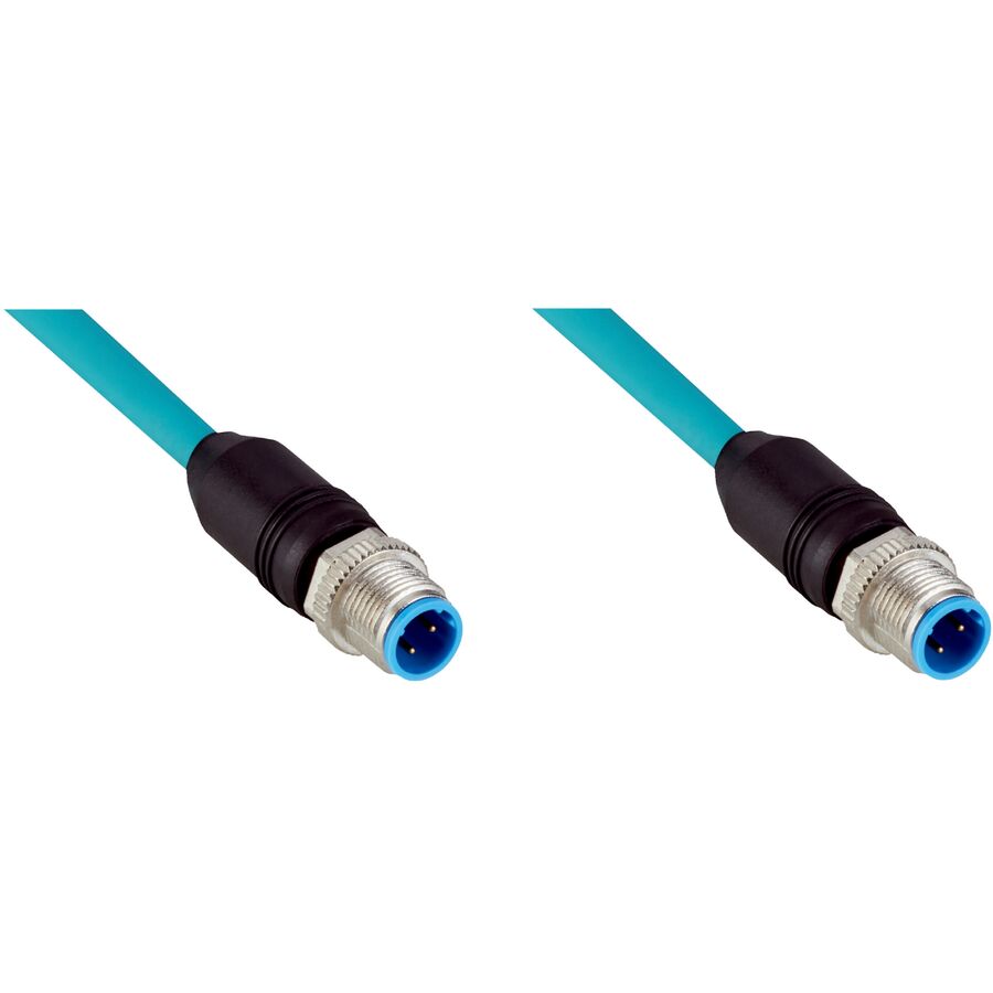 Industrial Ethernet Cable M12 | Shielded CAT5e | IP65/IP66K/IP67 Rated ...