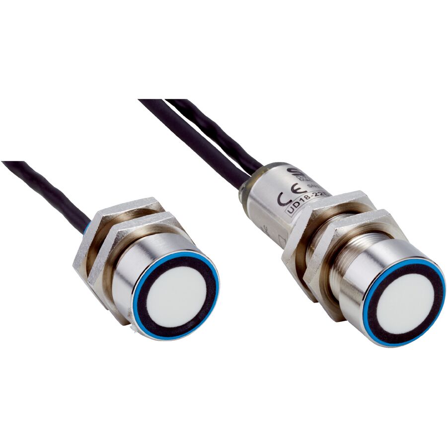 Ultrasonic Layer Sensor UD18-22DC221 | 30mm to 70mm Installation ...