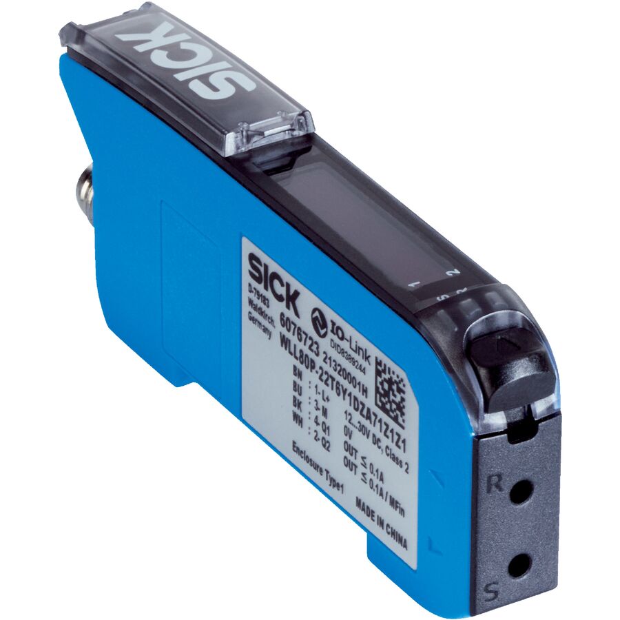 Fiber Optic Amplifier | Infrared LED 880 nm | IO-Link V1.1 | IP54 Rated ...