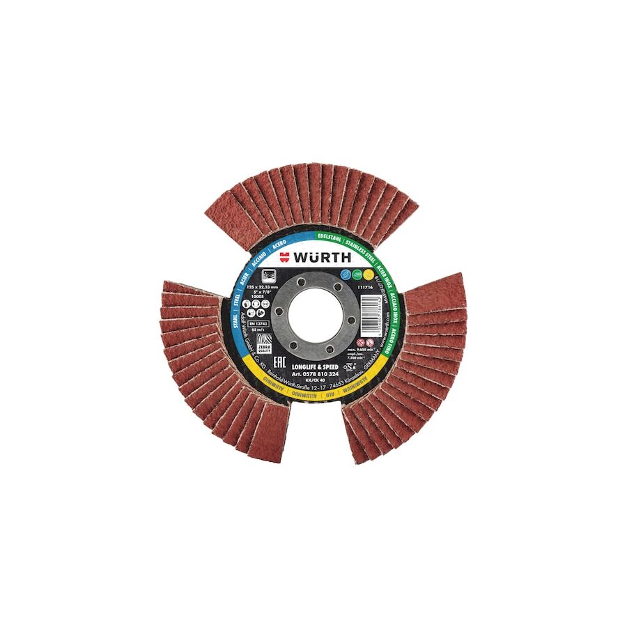 Ceramic Grinding Disc 125mm | Domed Design | High Material Removal Rate ...