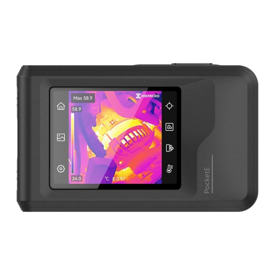 PocketE Thermal Image Camera 96x96 Pixels Upscaled to 240x240 25Hz ...