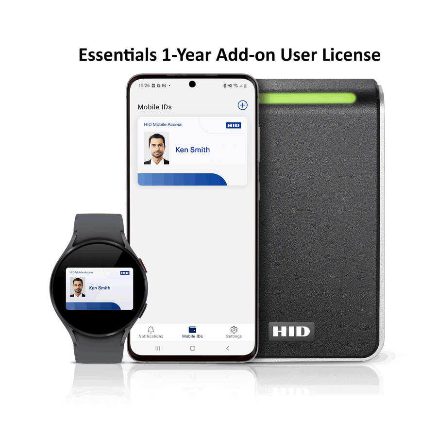 HID Mobile Identities Essentials 1 Year Add-On User License | Mobile Credentialing | Secure ...