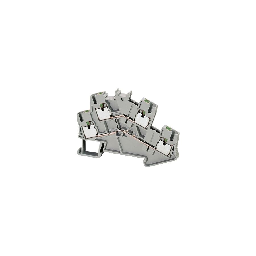 PUSH-IN Terminal Double Level | 2.5mm² Conductor Size | 4 Connection ...