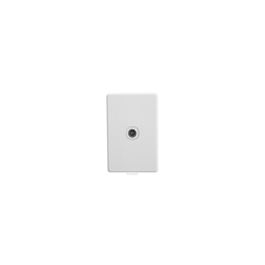 Outlet 75 Ohm Coax | F-Type Connector | Single Gang Design | Durable ...