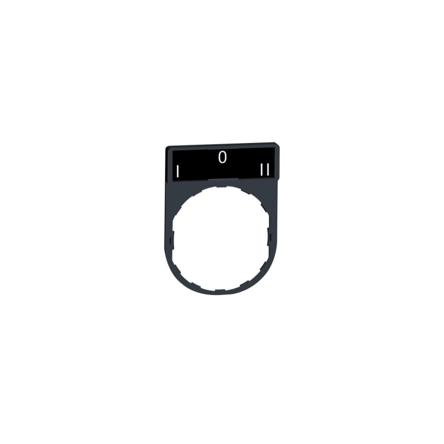 Legend Plate I-O-II | Durable High-Impact Plastic | Easy Installation ...