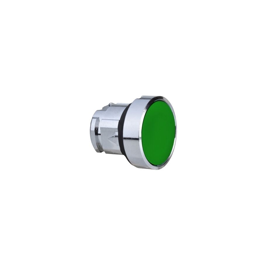 Push Button Operator Head | Green Flush Design | Push-Push Operation ...