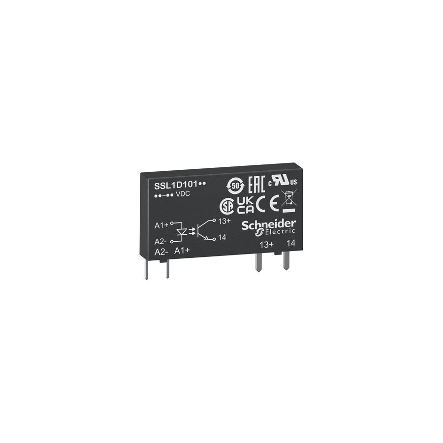 1 Phase Solid State Relay 280V | Plug-in Slim Design | 2A Output ...