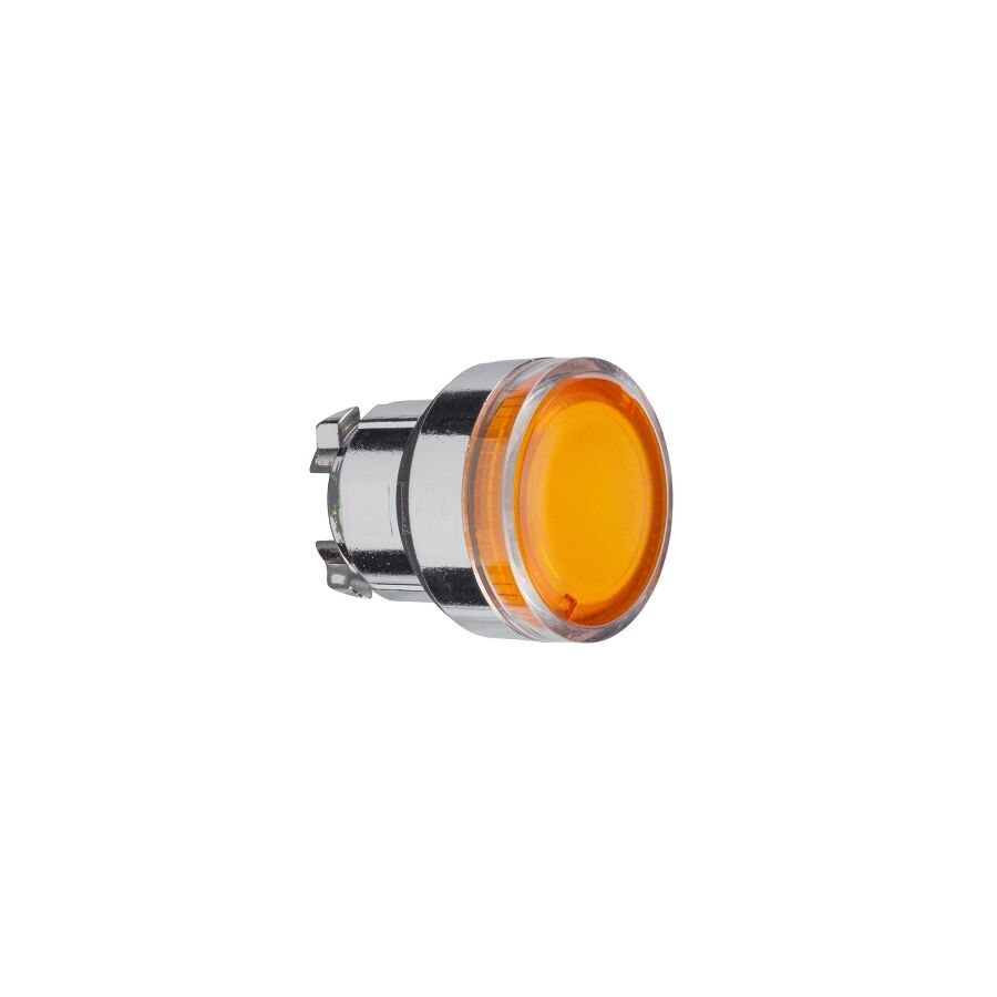 Illuminated Pushbutton Yellow | Flush Design | Spring Return Mechanism ...
