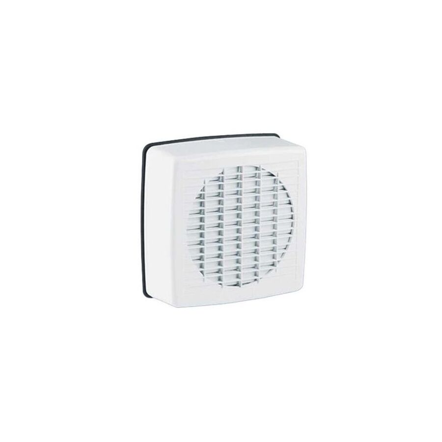 150mm Window Exhaust Fan | 360m³/h Airflow | Low Noise 49dBA | White ...