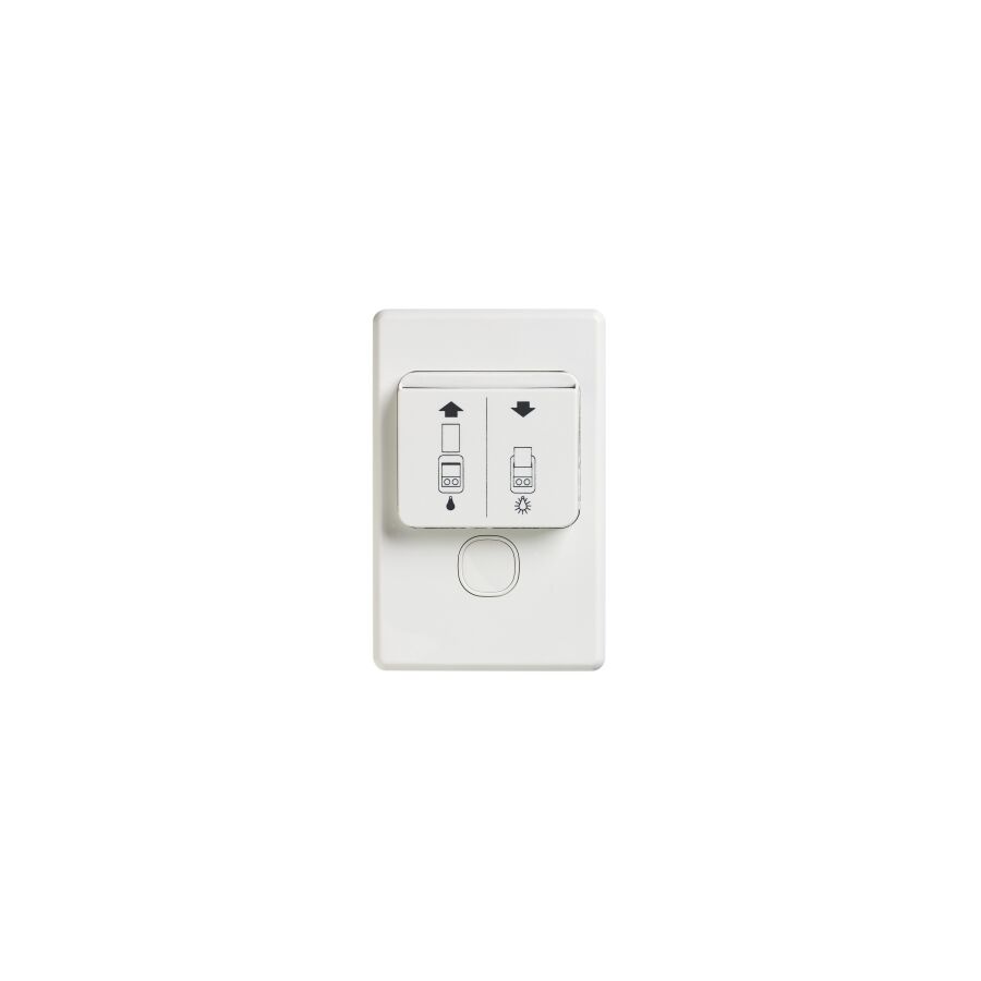 SW-ACCESS Card 1x16A-250V | Classic C2000 Design | Durable White Finish ...