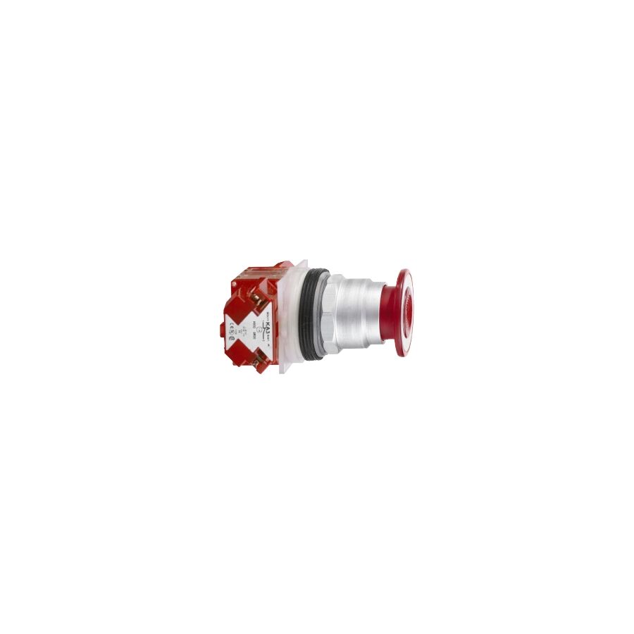 30mm Push-Pull Operator Red Knob | Mushroom Head Design | 2-Position ...