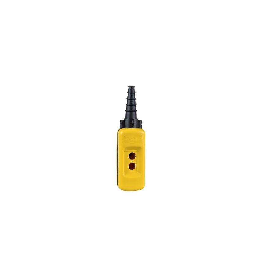 Pushbutton Station Harmony XAC | IP65 Rated | Yellow Color | 2 Cut Outs ...