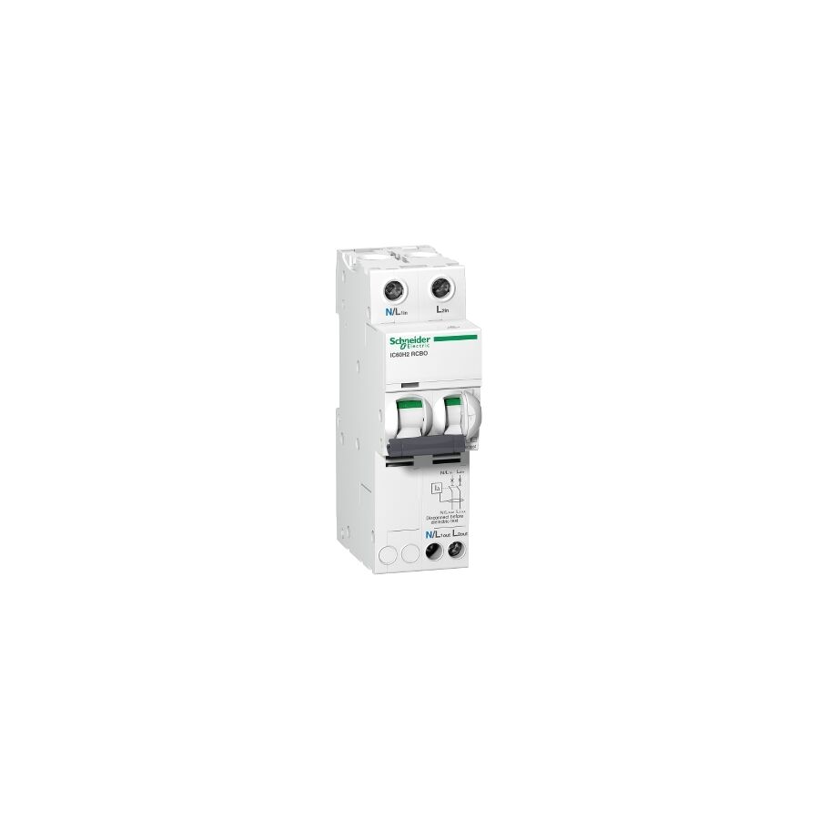 RCBO 20A 10KA 110V 100mA | Combined RCD & MCB | 4 Module Width | by ...