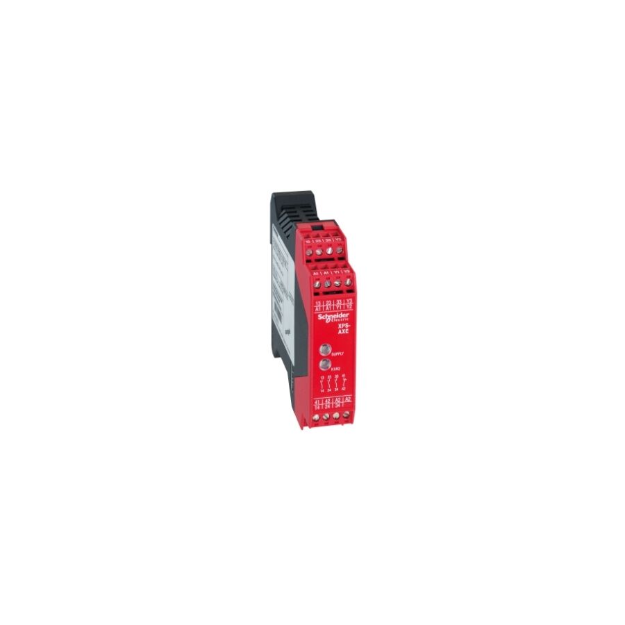 Emergency Stop Module 24V AC/DC | 2 NO Relay Outputs | LED Status ...