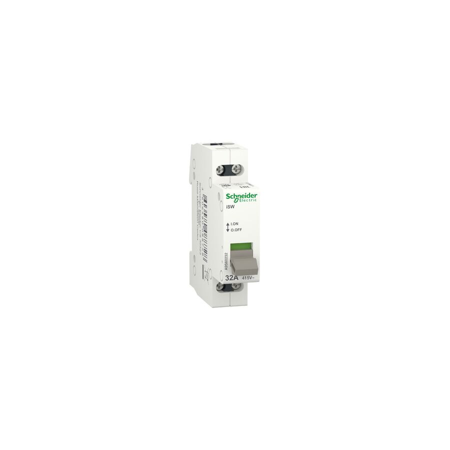 Switch Acti9 iSW 2 Poles 32A 415V | Robust Design | Padlockable Handle ...