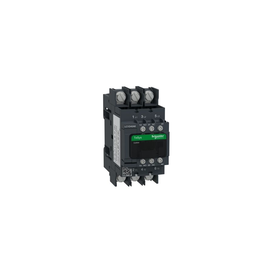 TeSys 3P EVLK Contactor | 40A Rated Current | 18.5kW Motor Power | Lug ...