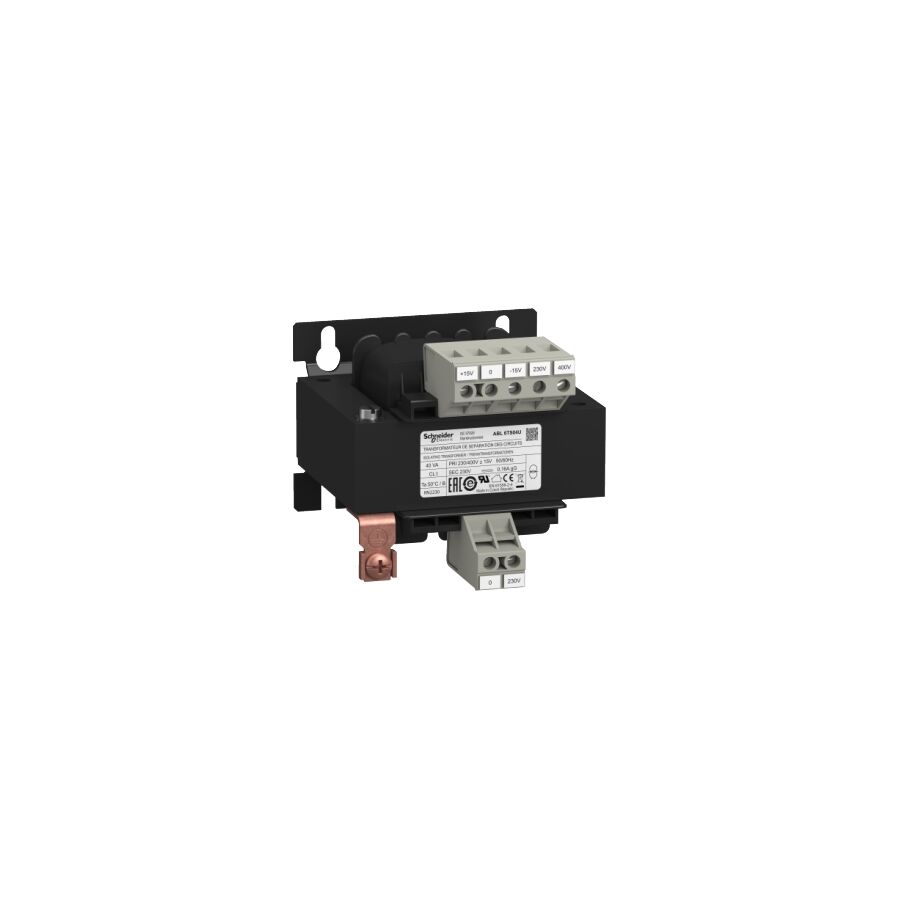 Transformer 40VA 230-400/230V | Reliable Voltage Step-Down | Thermal ...